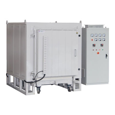 Electrical Industrial Bogie Type Furnace 1200C Car Bottom Furnace 1200 ...