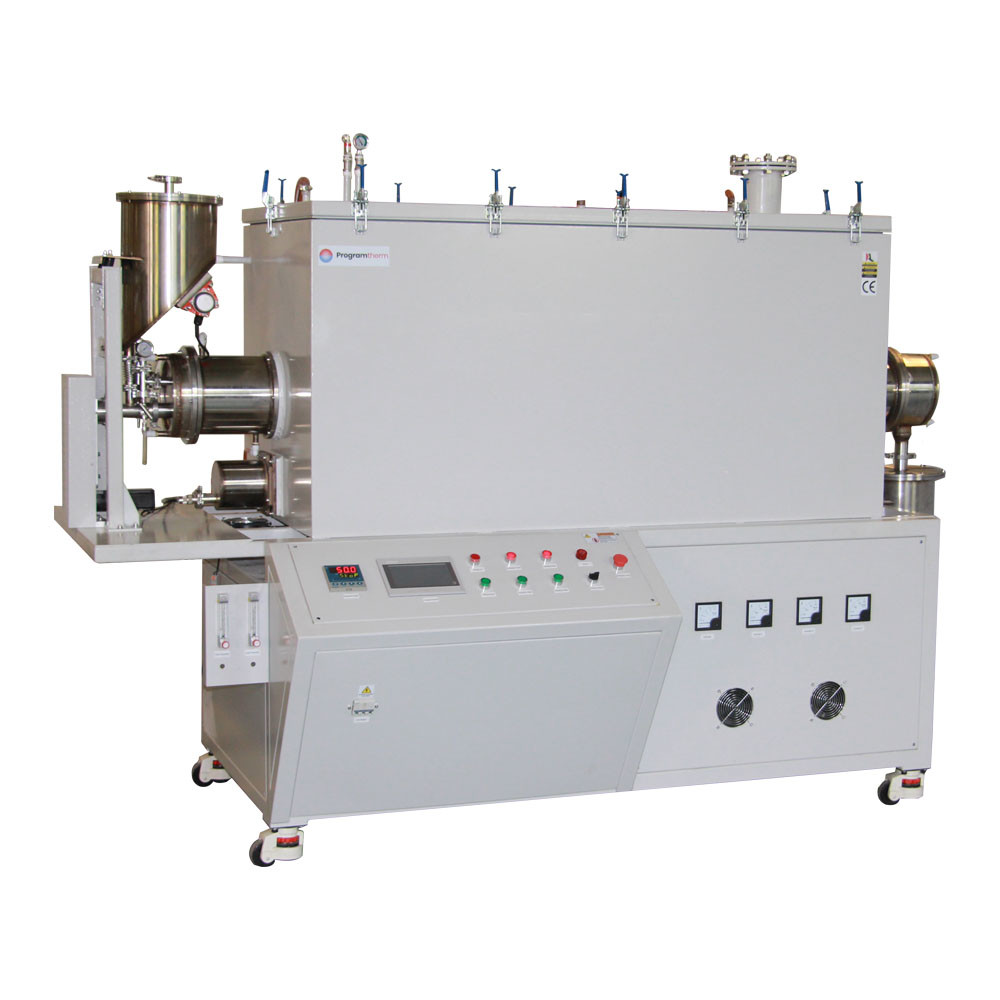 Rotary High Temperature Tube Furnace For Metal Powder Processing With ...